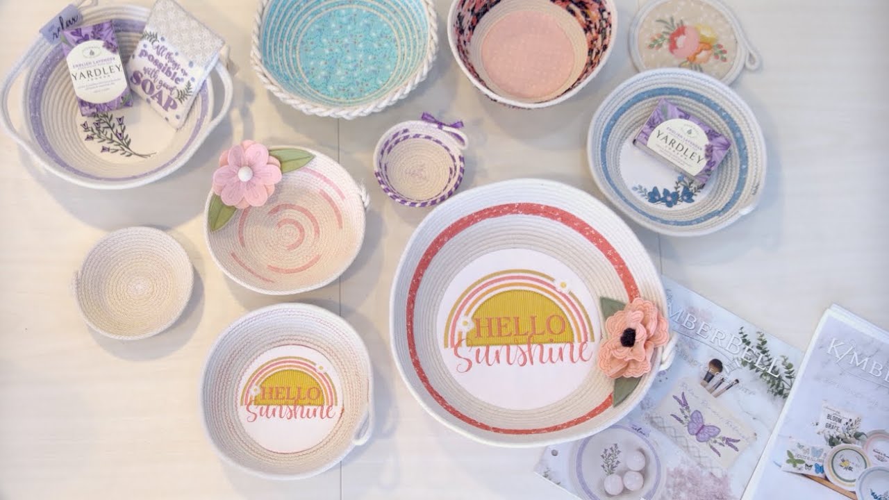 04/17/24 - Kimberbell Wednesday - Happy Place Rope Bowls - YouTube