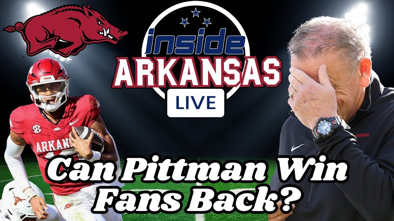 Can Sam Pittman Win Hog Fans Back? - YouTube