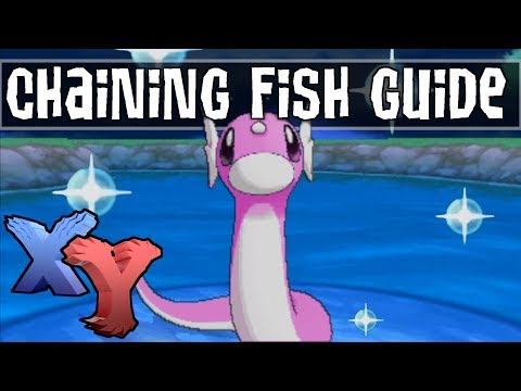 Chaining Fish for Easy Shinies! - Shiny Hunting Guide - Pokemon X and Y
