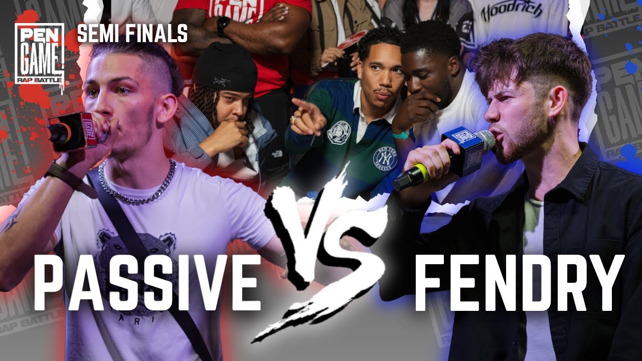 PASSIVE vs FENDRY | PenGame Rap Battle 2025 - YouTube
