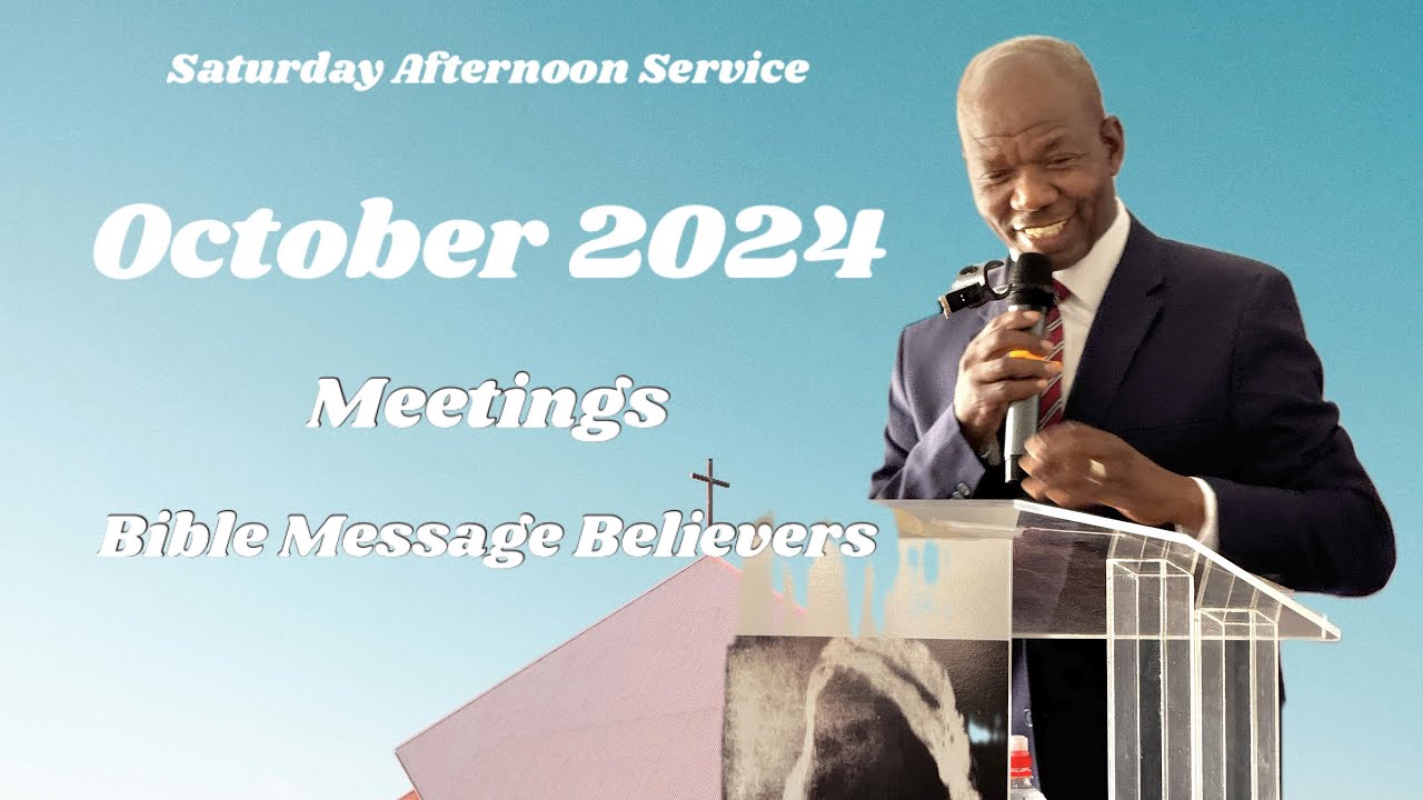 24-1026_October Meetings 2024_Saturday Afternoon Service_BMB - YouTube