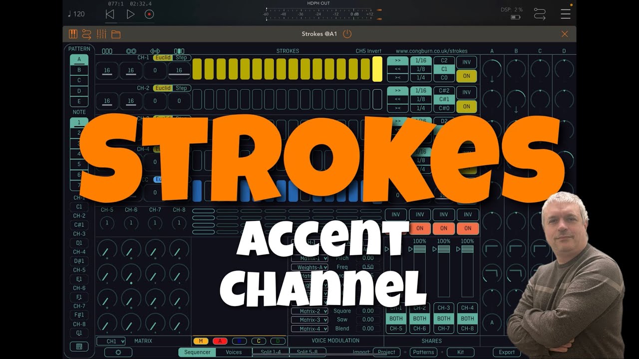 John Howes Strokes - Tutorial 3: Accent Channel - YouTube
