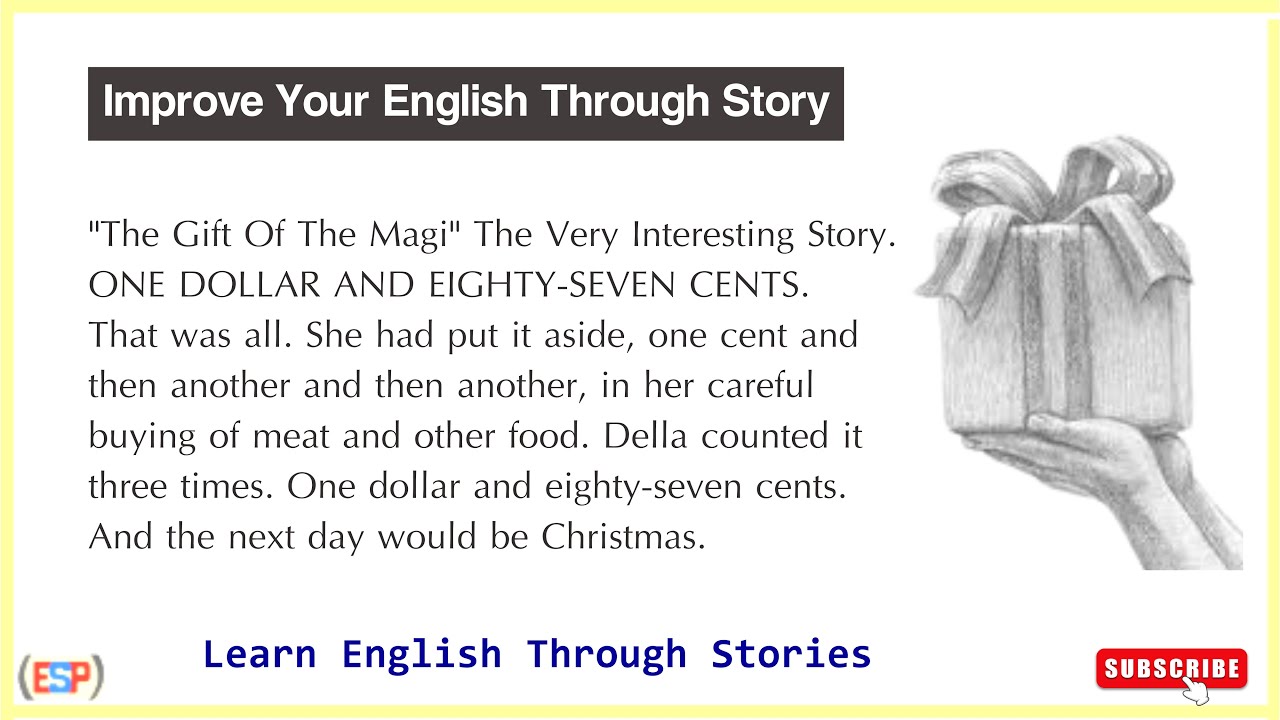 The Gift Of The Magi | English Stories Point | Learn English Through ...