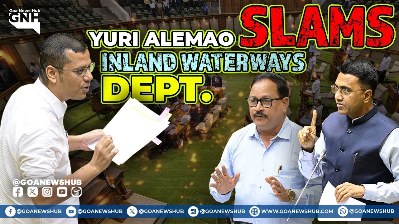 Yuri Alemao slams Inland Waterways Dept - YouTube