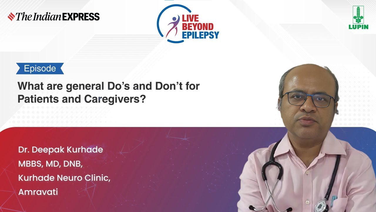 Dr. Deepak Kurhade || Live Beyond Epilepsy || Indian Express - YouTube