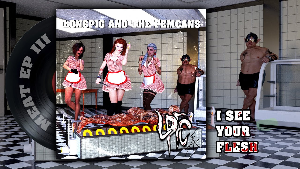Longpig and the Femcans - I See Your Flesh (Lyrics in Description) - YouTube