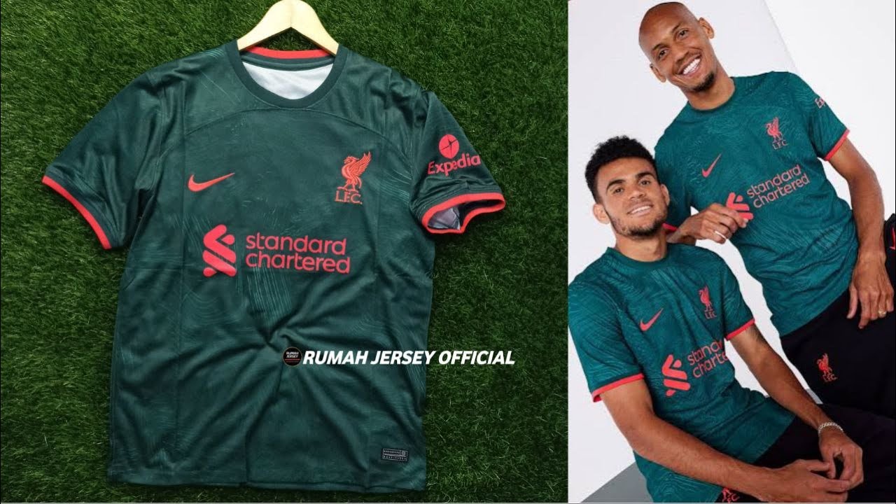 Liverpool 3rd Kit 2022/23 Details Jersey LFC Terbaru Unboxing - YouTube