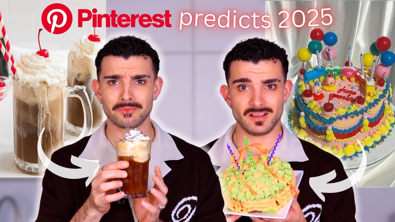 Trying Pinterest Food Trend PREDICTIONS for 2025 - YouTube