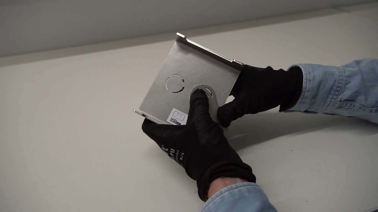 Sheet Metal Fastening: 26 Round Tube Bayonet - YouTube