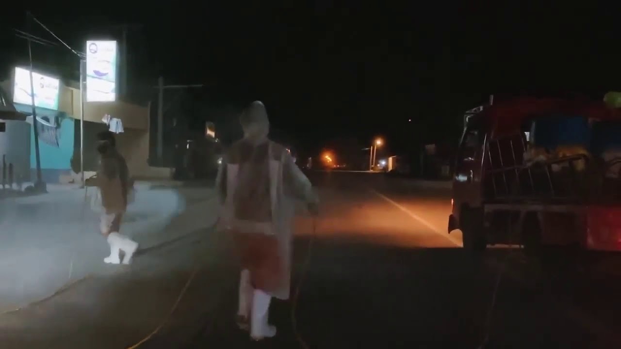 Another night for Disinfecting our Public Areas in Digos City - YouTube