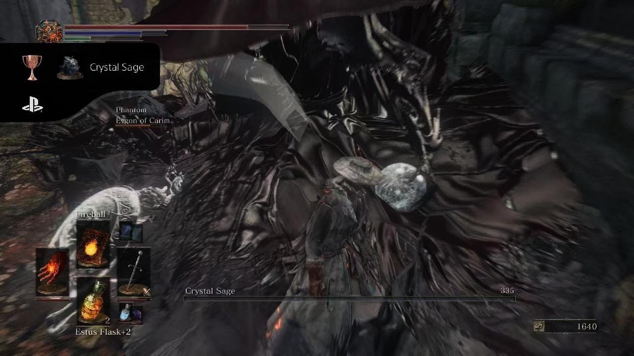 Dark Souls 3: Crystal Sage Defeated! - YouTube