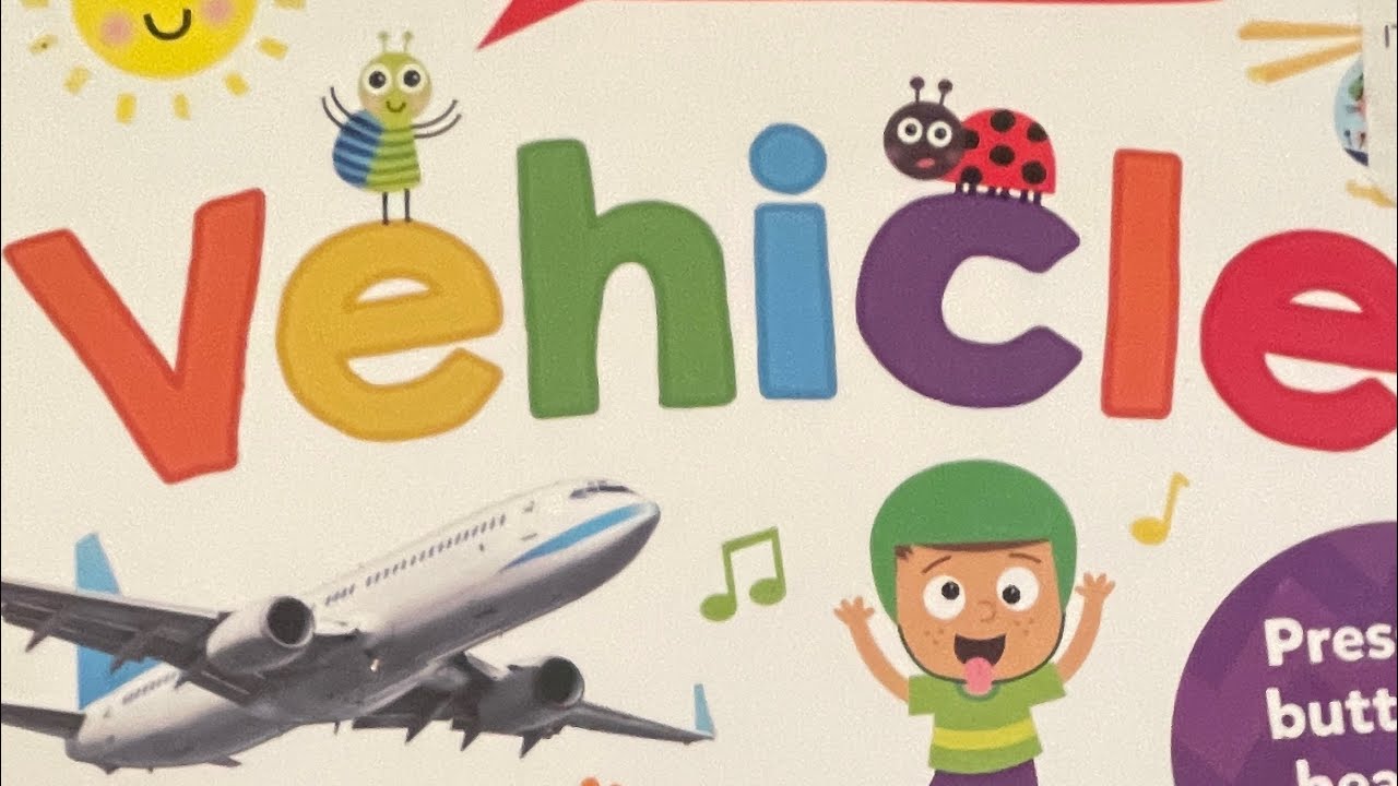 [ Vehicles] let’s get talking Vehicles | kidsbook - YouTube