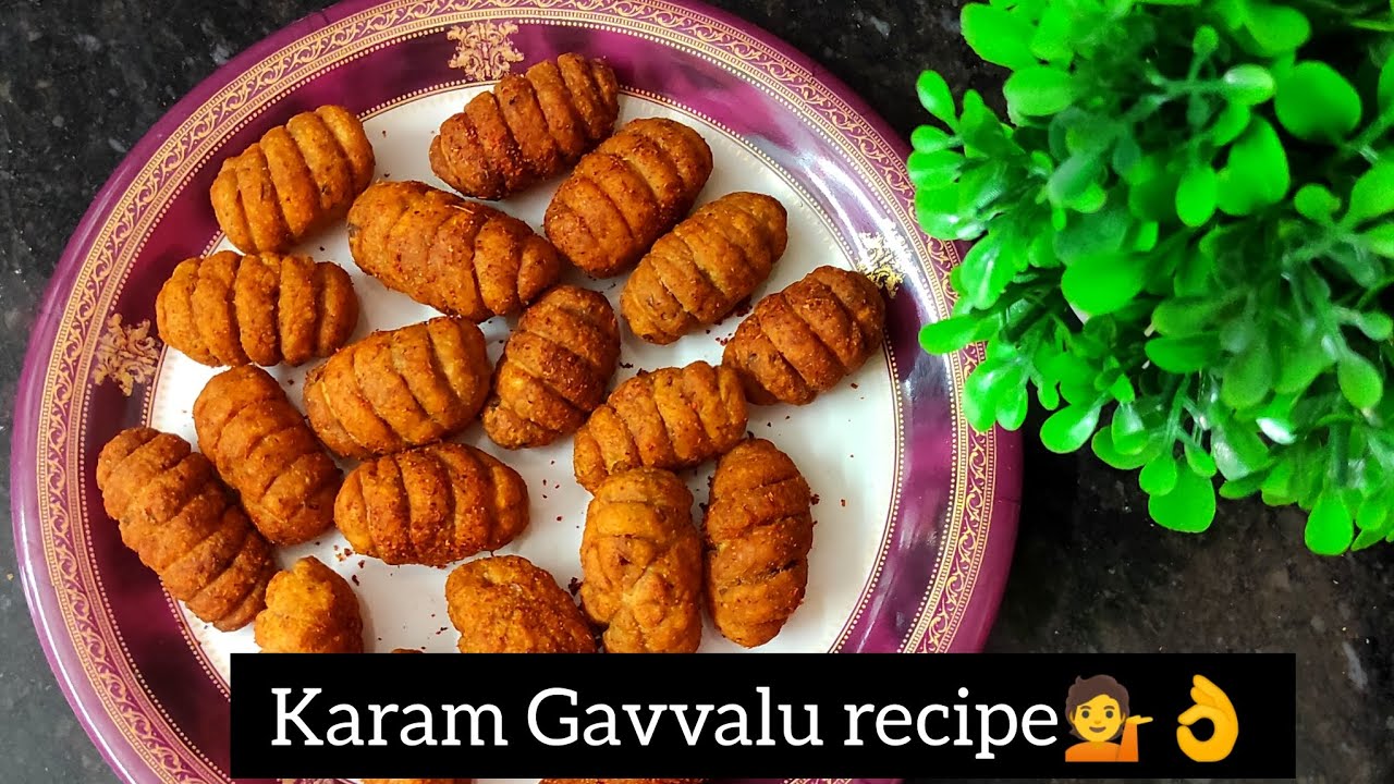 karam Gavvalu Andra recipe in Tamil 💁👌 | 10 minits Evening snacks - YouTube