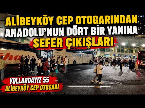 Alibeyköy Cep Otogarından Anadolu’ya Seferler! 🚌 | Yollardayız 55. #keşfet #otobüs #otogar # bus 