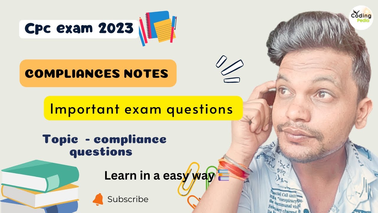 CPC 2023 ll Compliance questions for CPC exam ll #cpc #cpcexam #aapc # ...