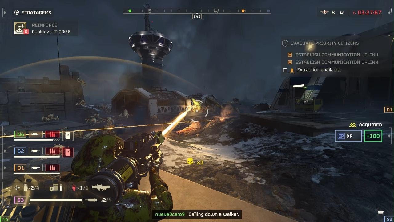 HELLDIVERS 2 is a bit Buggy... - YouTube