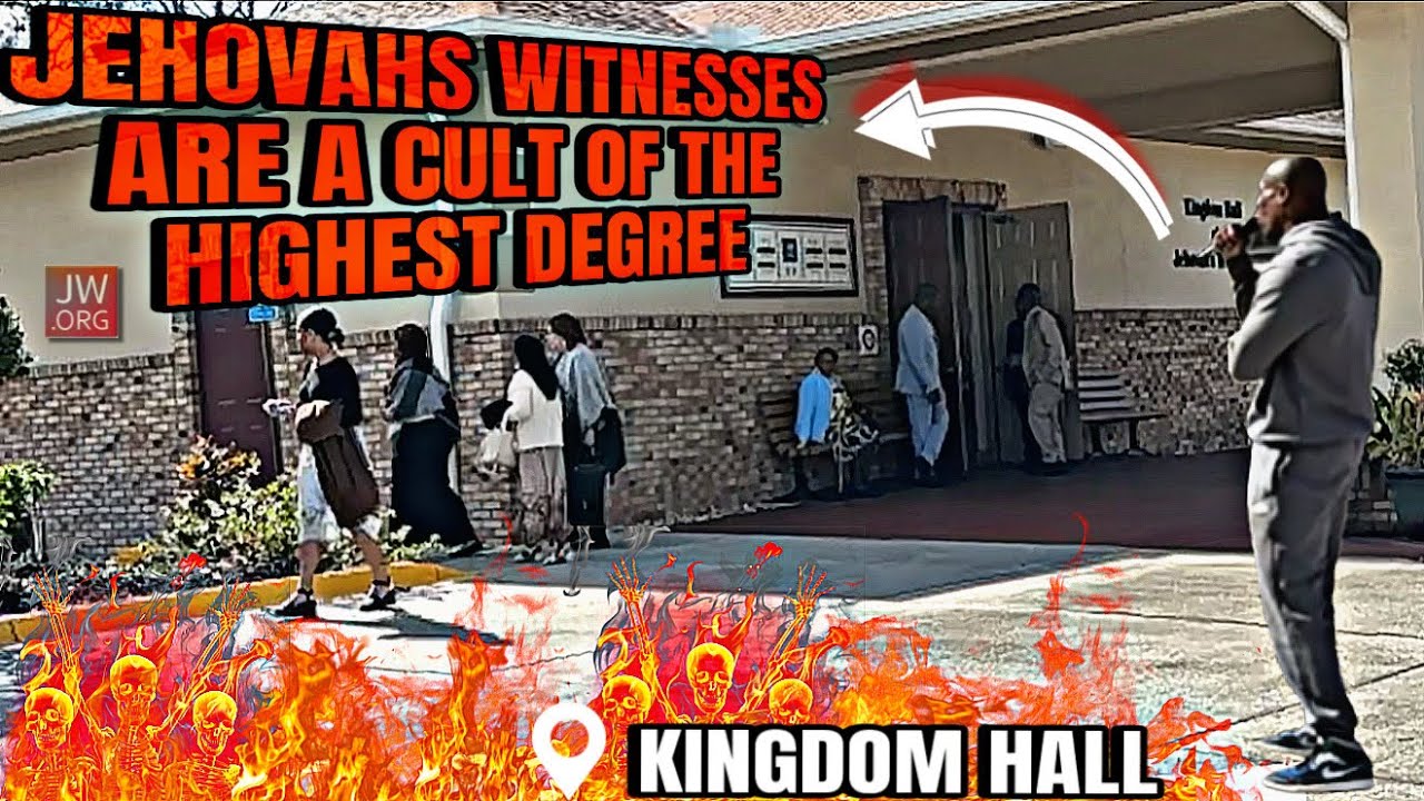 Preaching TRUTH Outside Jehovahs Witnesses Kingdom Hall 🔥 - YouTube