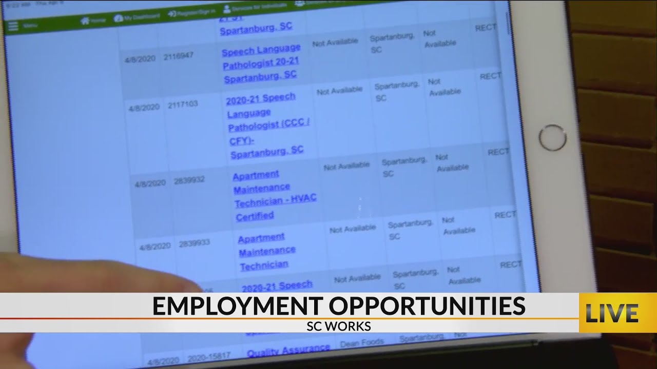 SC Works offers helpful direction to jobseekers - YouTube