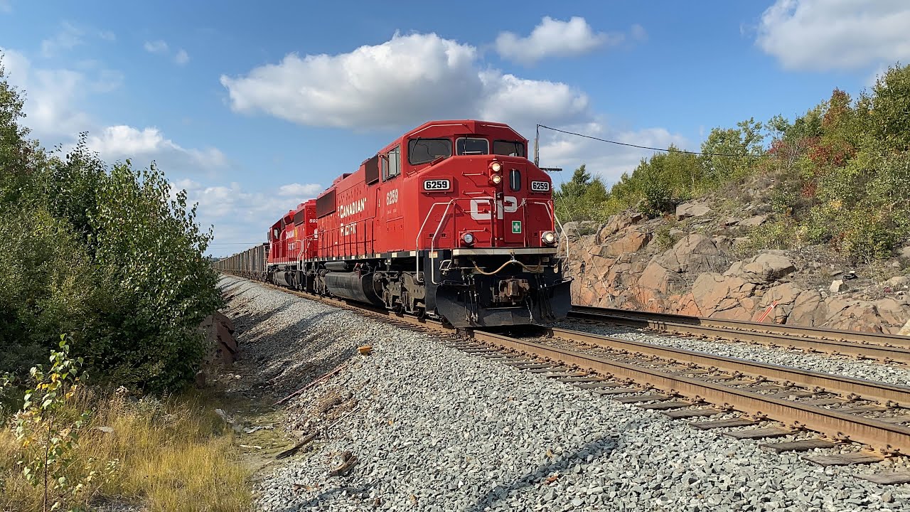 CP 6259 at Day Construction (9/22/2023) - YouTube