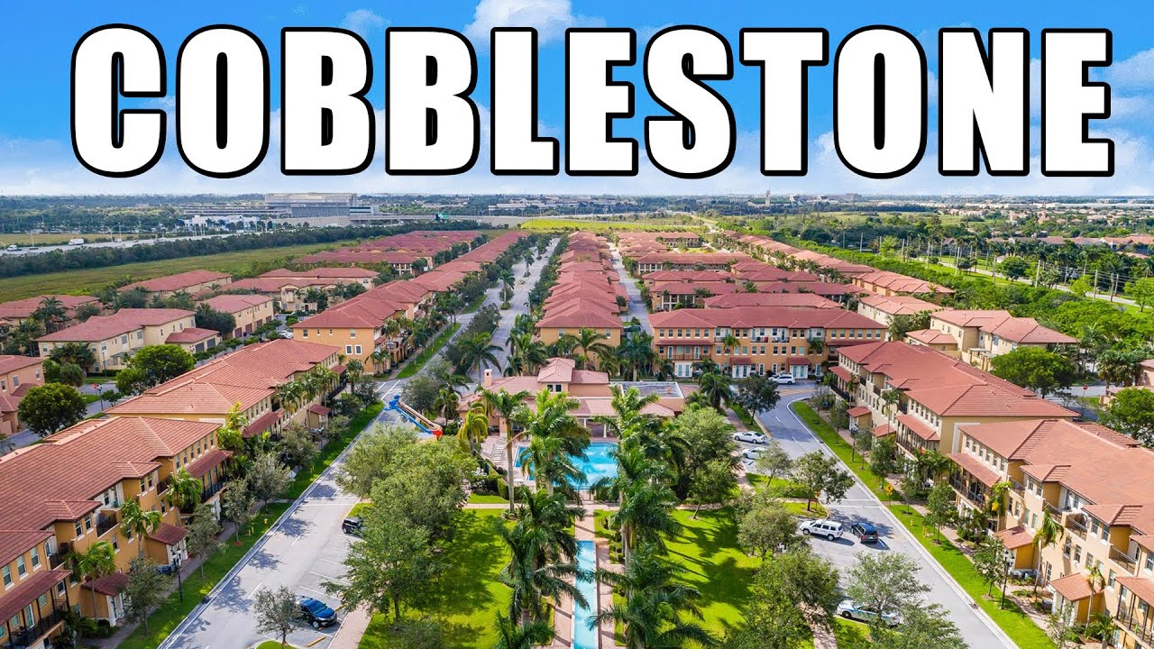 Touring a Dream Home in Pembroke Pines Cobblestone Community - YouTube