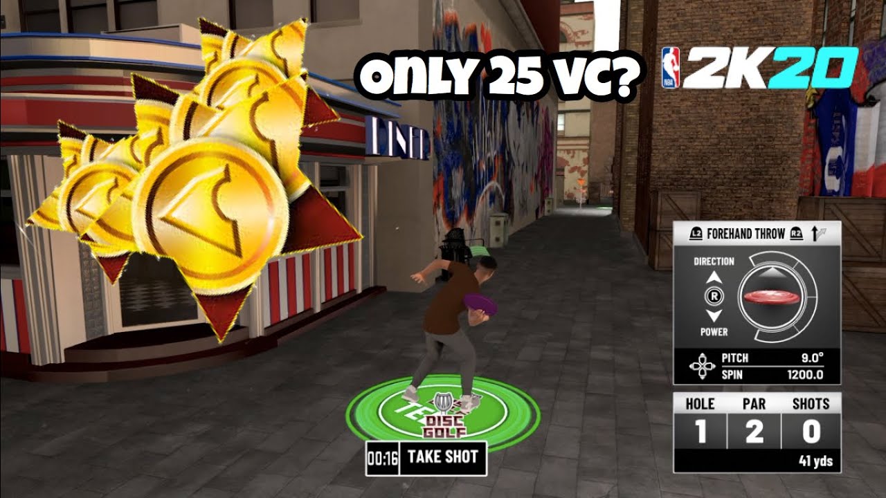 NBA 2K20 HAS DISC GOLF? WHERES THE GO KARTS? - YouTube