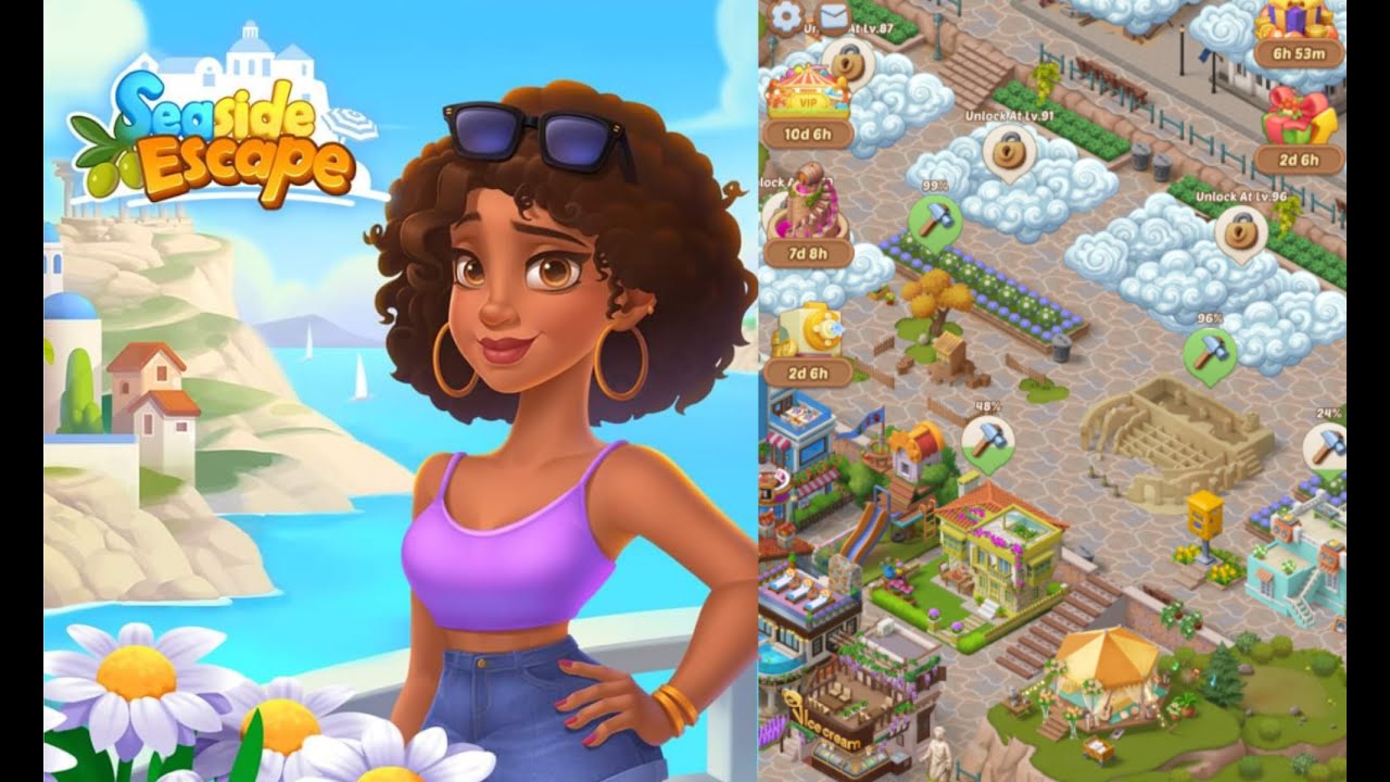 Seaside Escape | Level 74-75 Part 79 🏝🏖 - YouTube