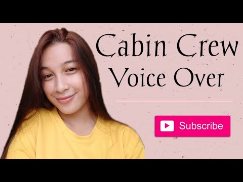 Cabin Crew Voice over #Vlog1 - YouTube