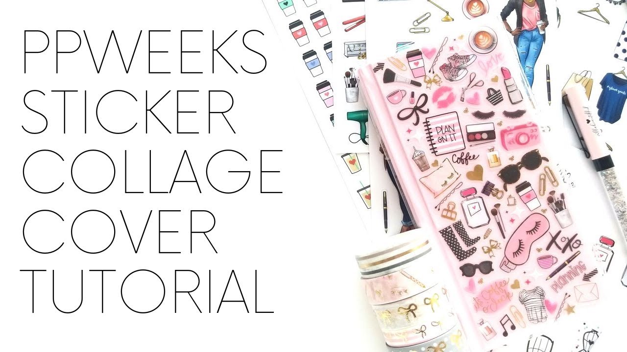 PPWeeks Sticker Collage Cover Tutorial ︎ PrintPression - YouTube