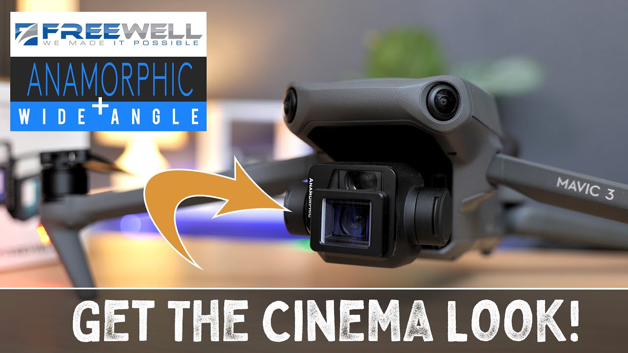 Freewell Anamorphic and Wide Angle Lenses for the DJI Mavic 3 Drone ...