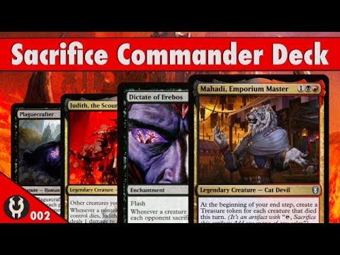 Sacrifice Commander Deck - YouTube