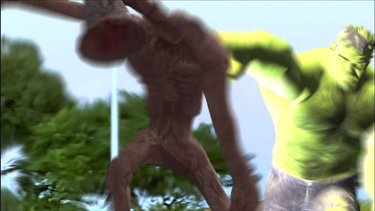 Siren head vs hulk [horror skunx remake] Credits to horror skulls for ...