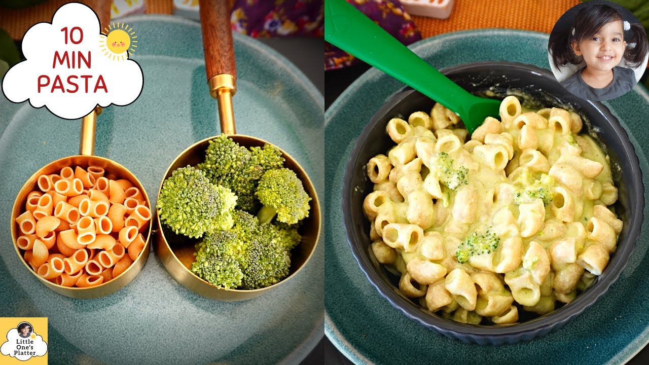 Easy broccoli pasta recipe | Yummy pasta in 10 minutes | Pasta with ...