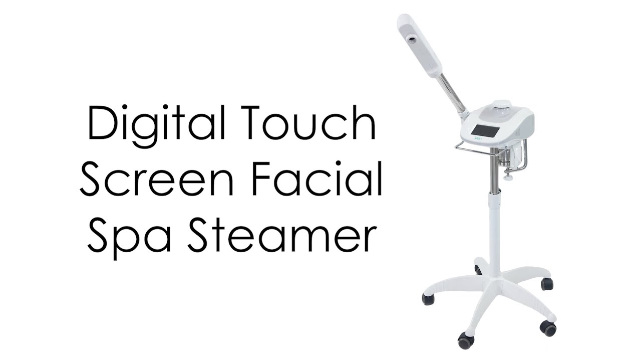 Digital Touch Screen Facial Spa Steamer - YouTube