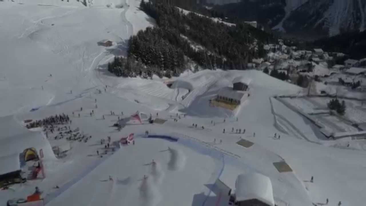 Audi FIS Ski Cross World Cup | Arosa course preview - YouTube