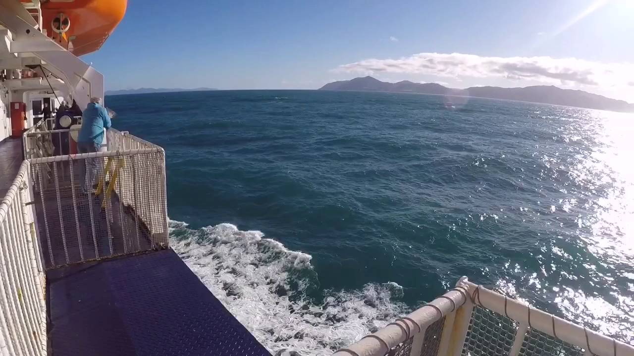 Cook Strait Crossing, May 30, 2016 - YouTube