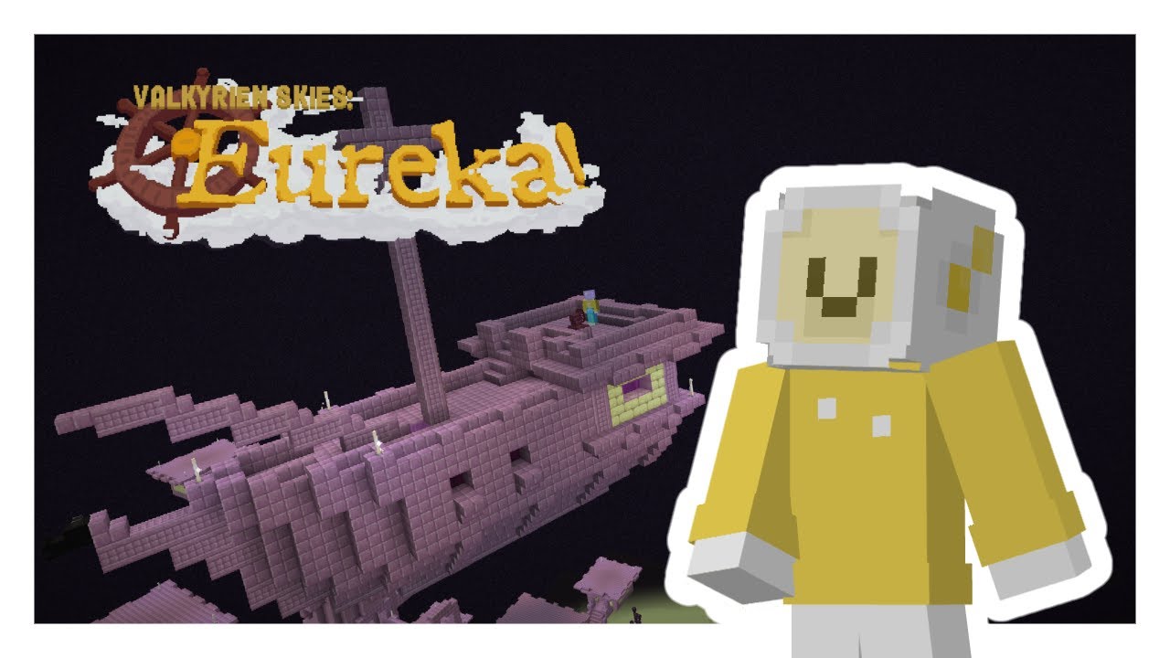 FLYING THE END CITY SHIP WITH VALKYRIEN SKIES!!! - YouTube