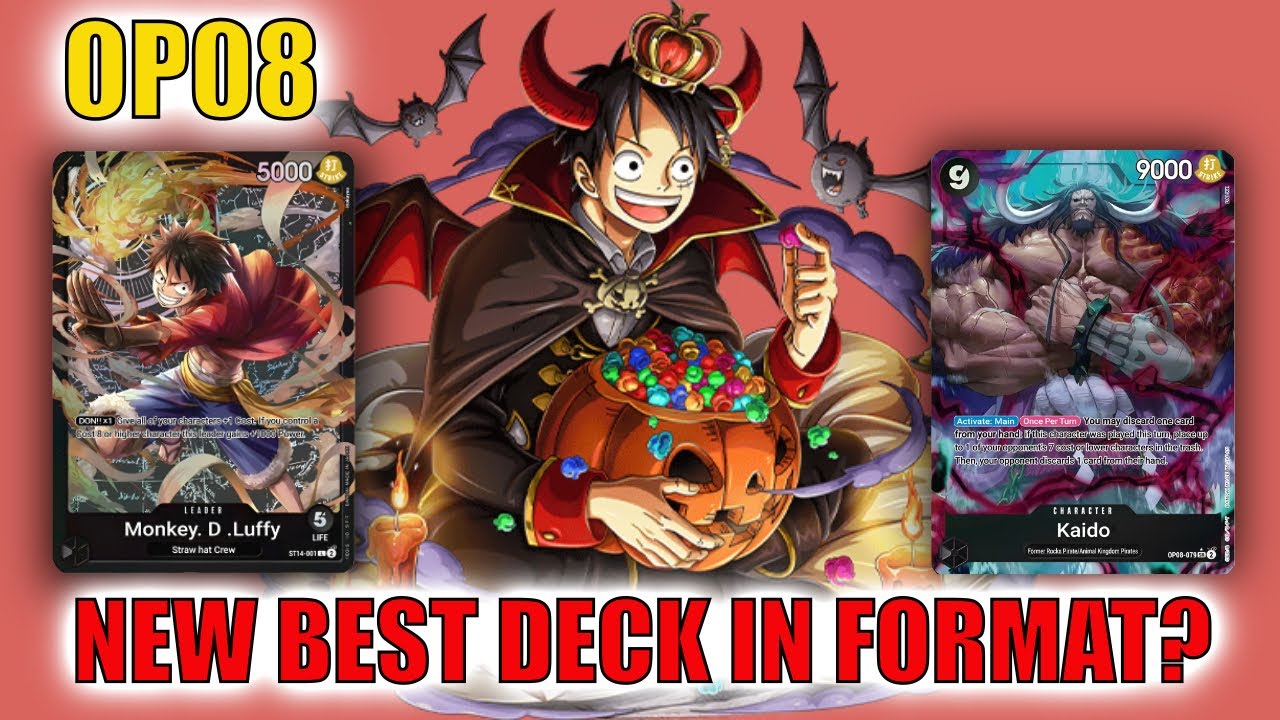 This UNDEFEATED ST14 Luffy Is GOATED | ONE PIECE TCG DECK LIST AND ...