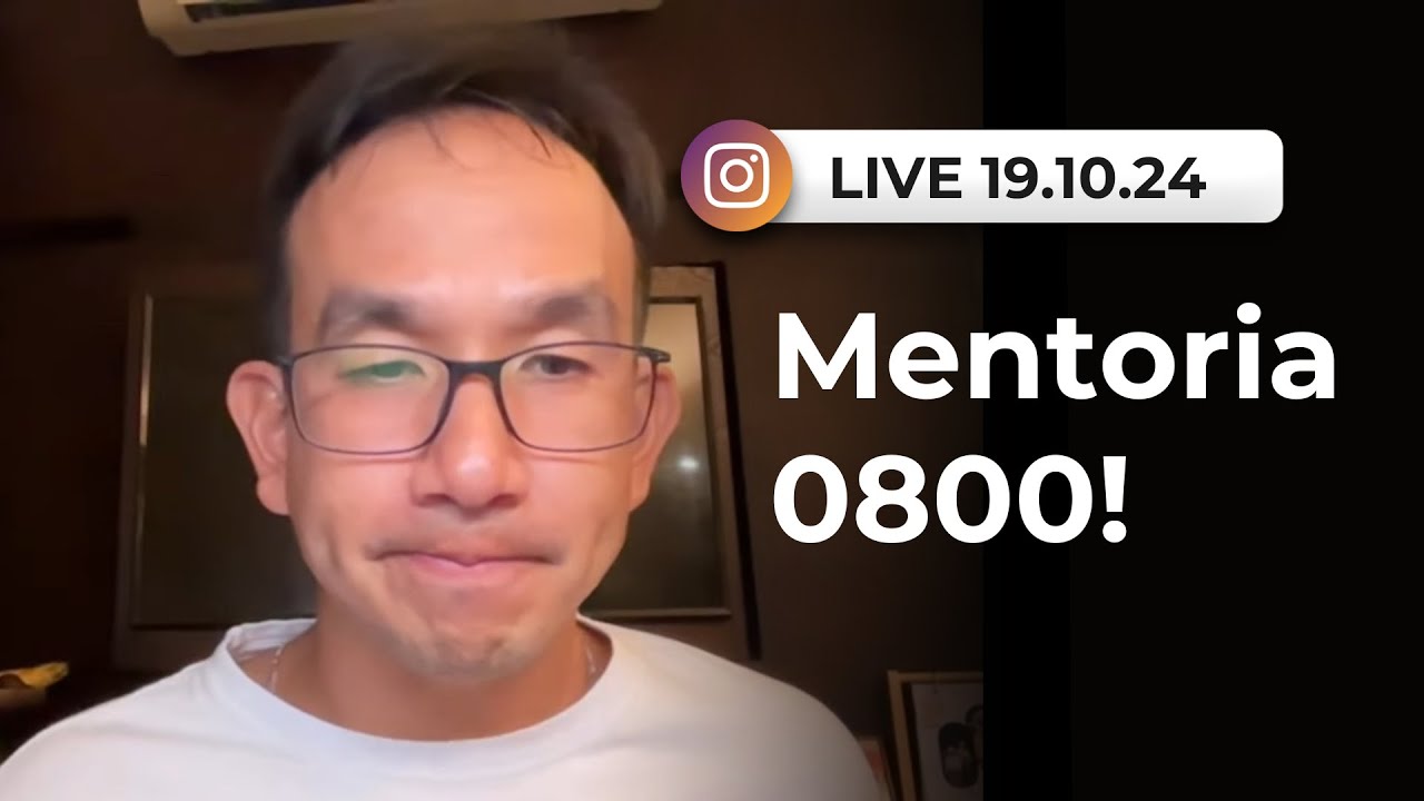 Live - 19.10.2024 - Mentoria 0800! - YouTube