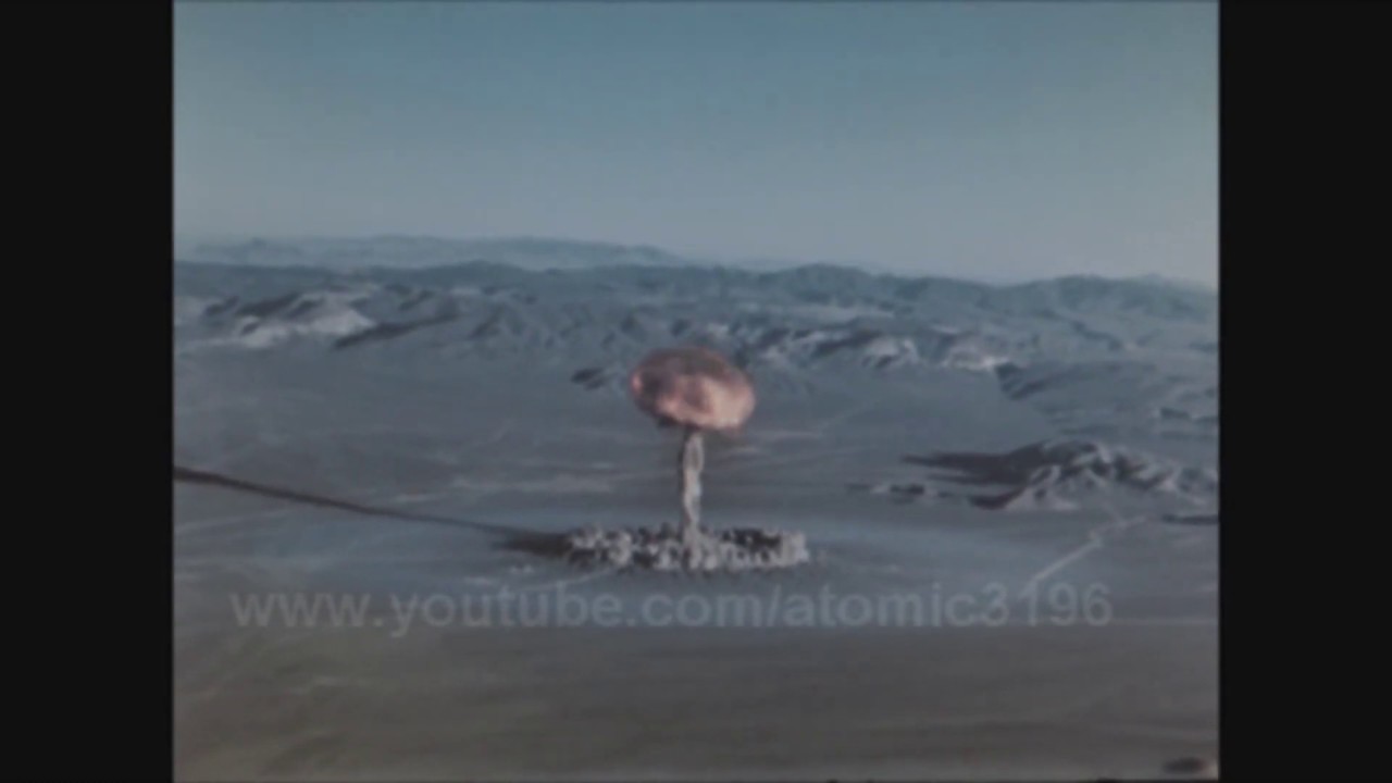 Atomic Bomb testing in Nevada - YouTube