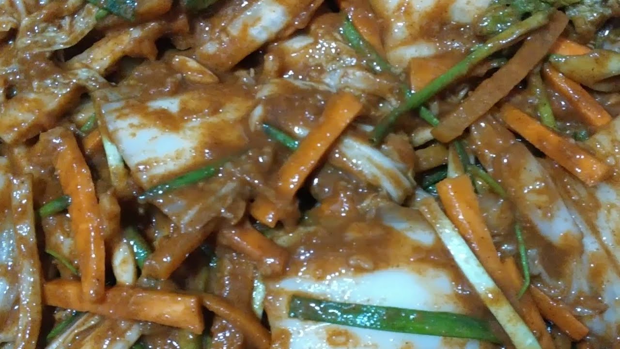 How to make easy step KIMCHI (Pinoy Style) - YouTube