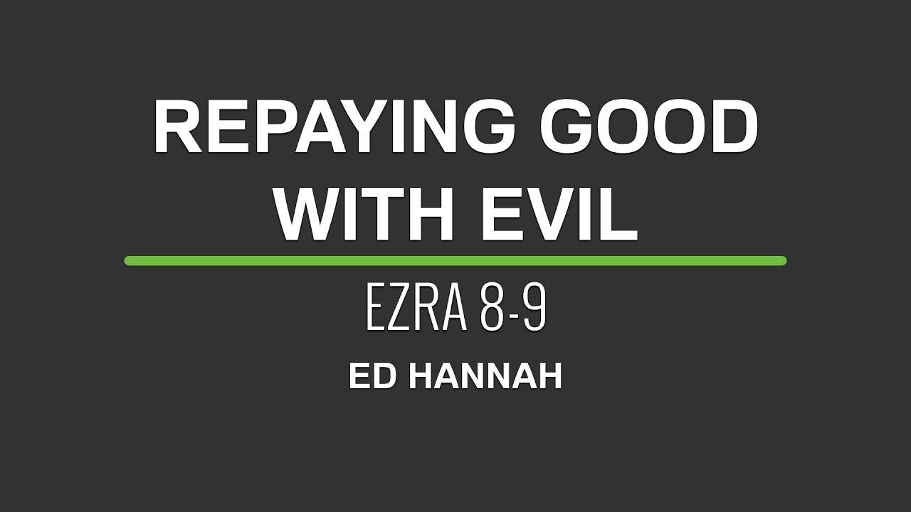 Repaying Good With Evil | 10:30am 1st September 2024 - YouTube