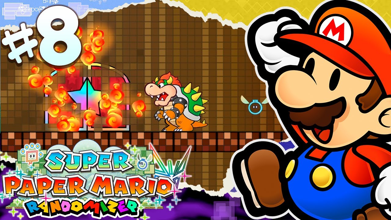 💖 📜🍄 Super Paper Mario Randomizer [Wii] | Ep. 08 - ¡Escalando un árbol ...
