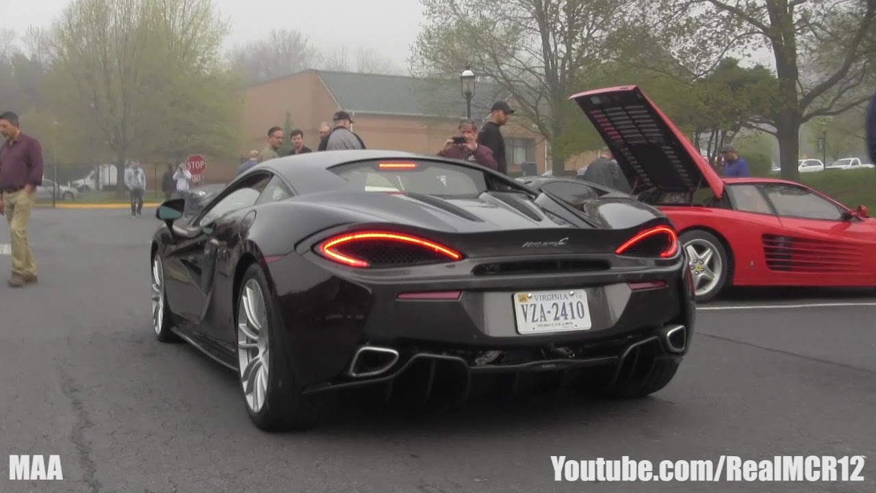 McLaren 570S || McLaren 720S - SOUND - Katie's Cars and Coffee - YouTube