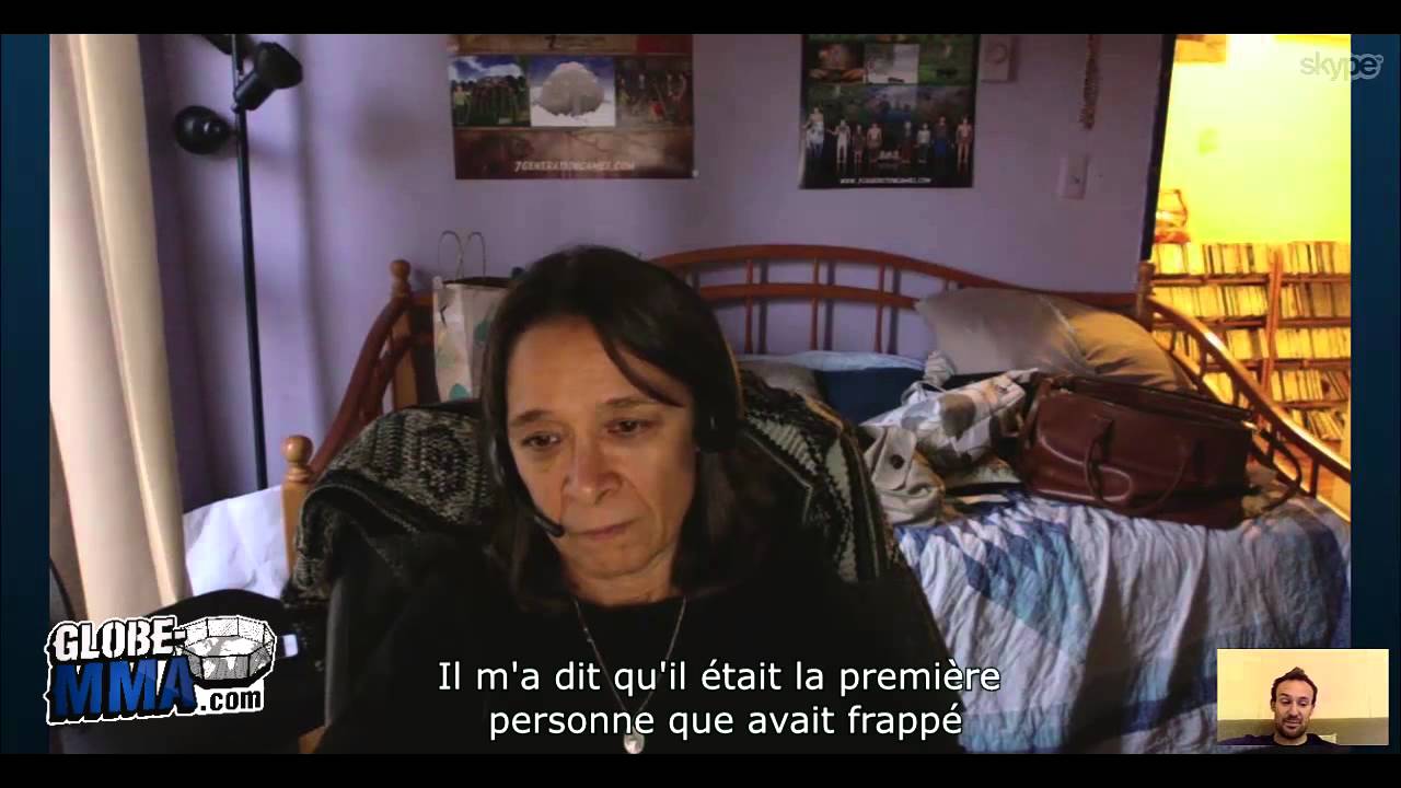 UFC 193: Interview de AnnMaria de Mars, la mère de Ronda Rousey - YouTube