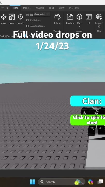 I made a Jujutsu Kaisen Game in Roblox! [Part 2] (Roblox studio scripting) #jujutsukaisen #jjk ...