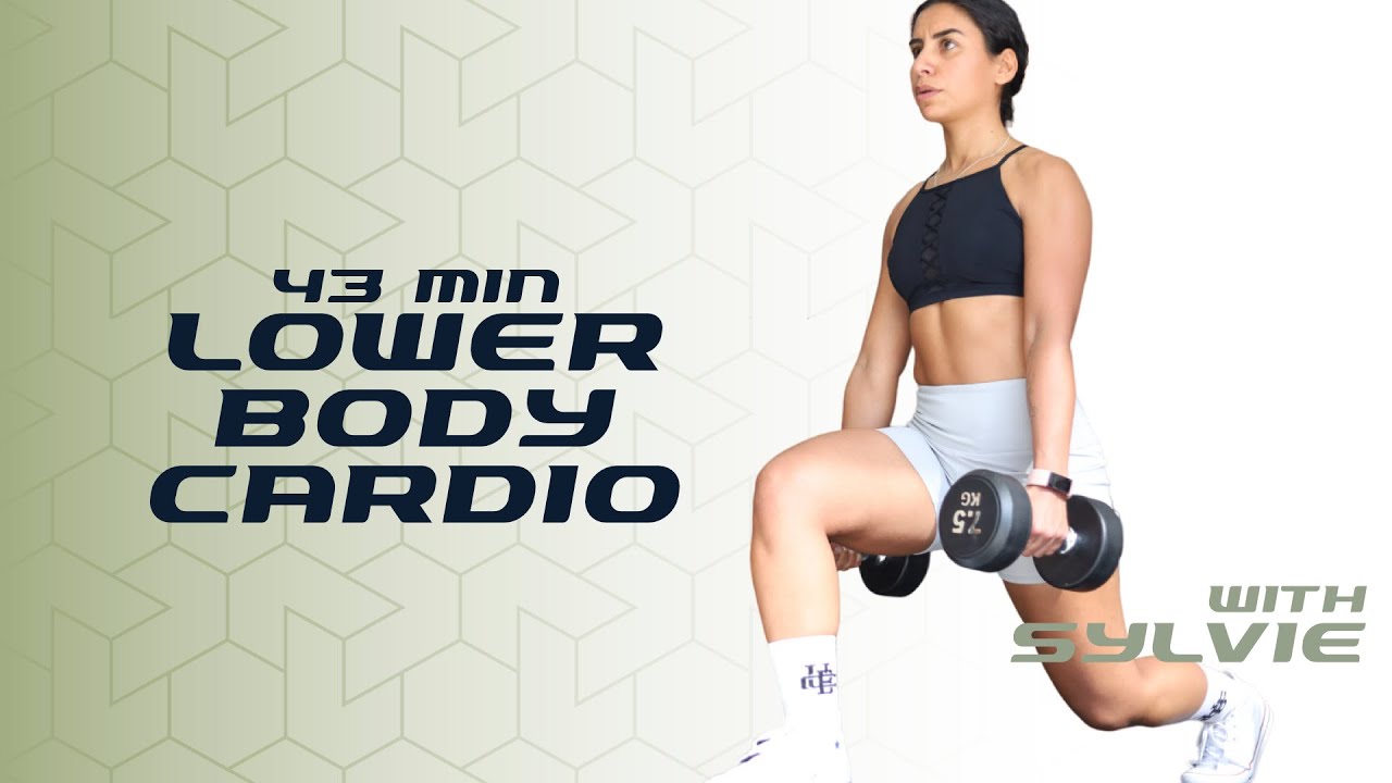43 Min Lower Body Cardio - YouTube