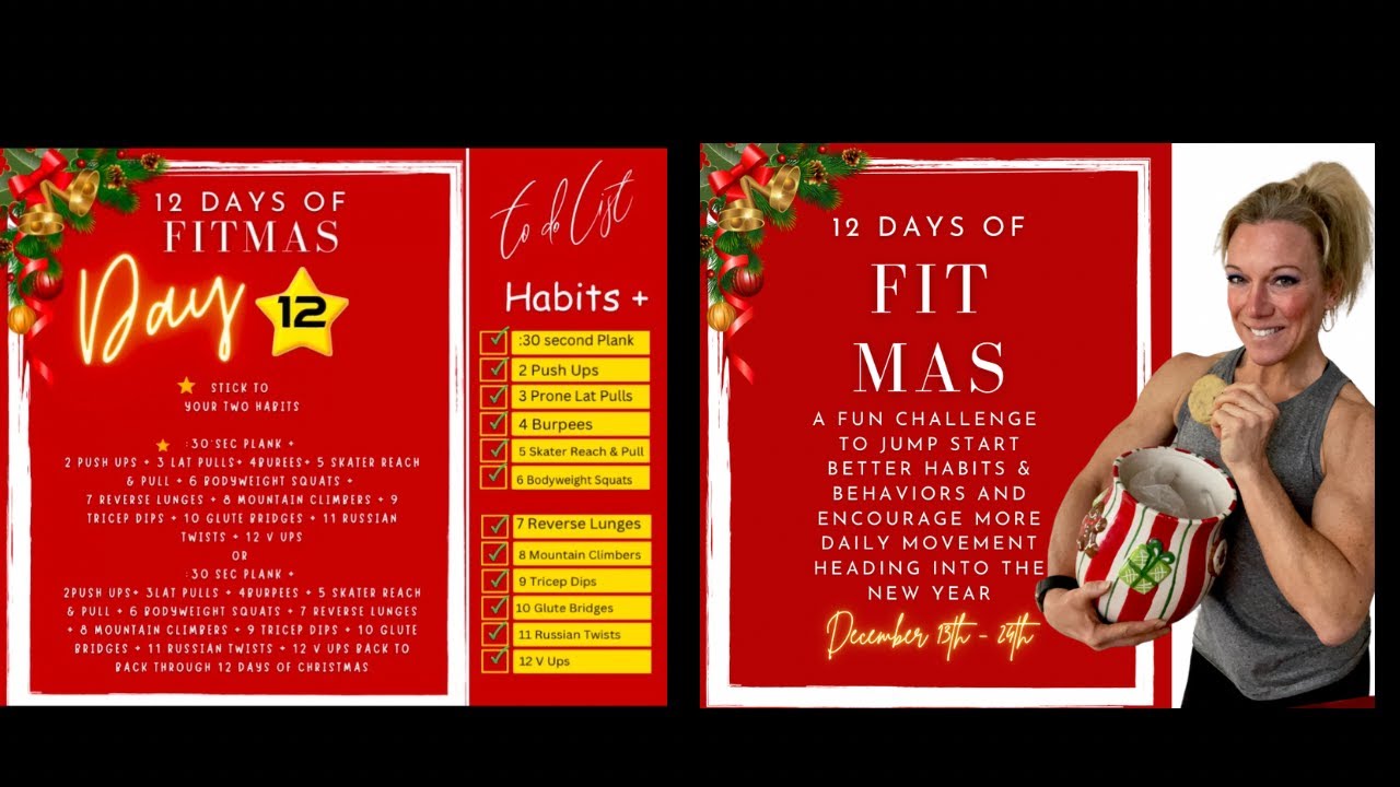 12 DAYS OF FITMAS FINAL WORKOUT - YouTube