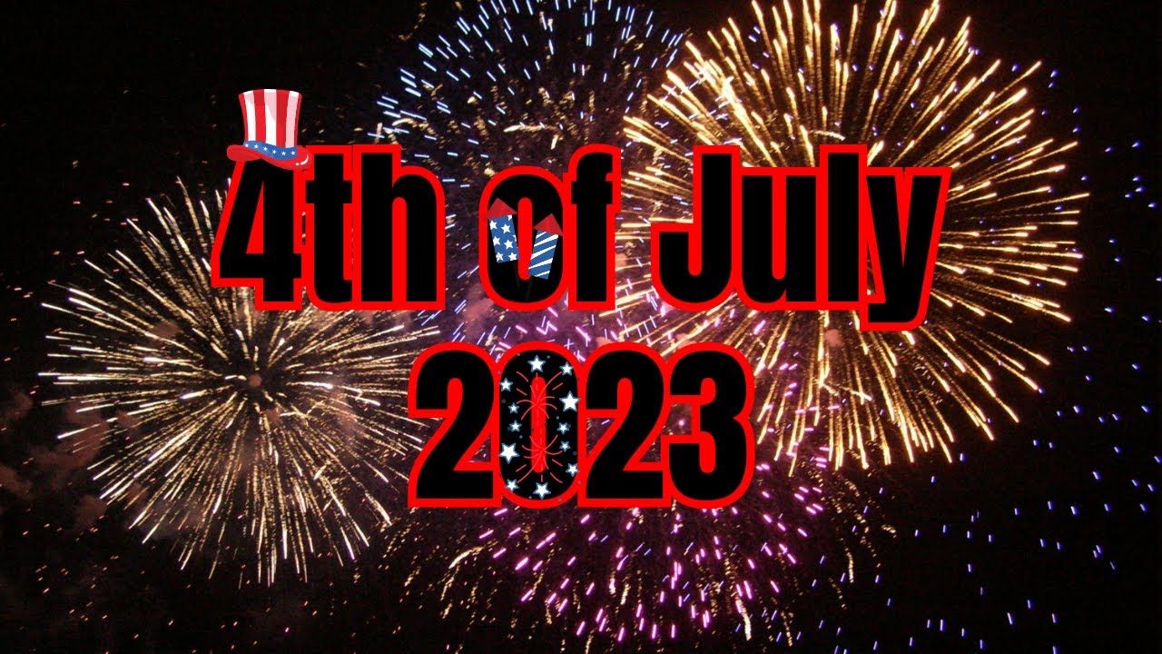 4th of July Fireworks Show 2023 - YouTube