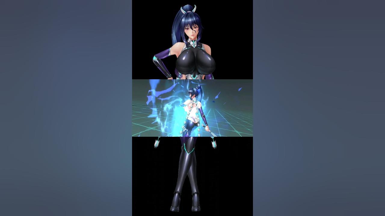 「アクション 対魔忍 上 原 燐」 Action Taimanin Uehara Rin #3d #rpg #gogonsakib - YouTube