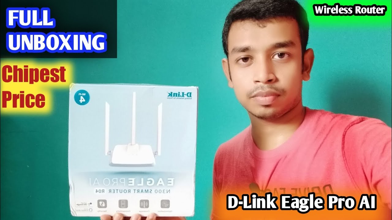 D-Link Wireless Router N300 | Chipest Wireless Router | AI Based D-Link ...
